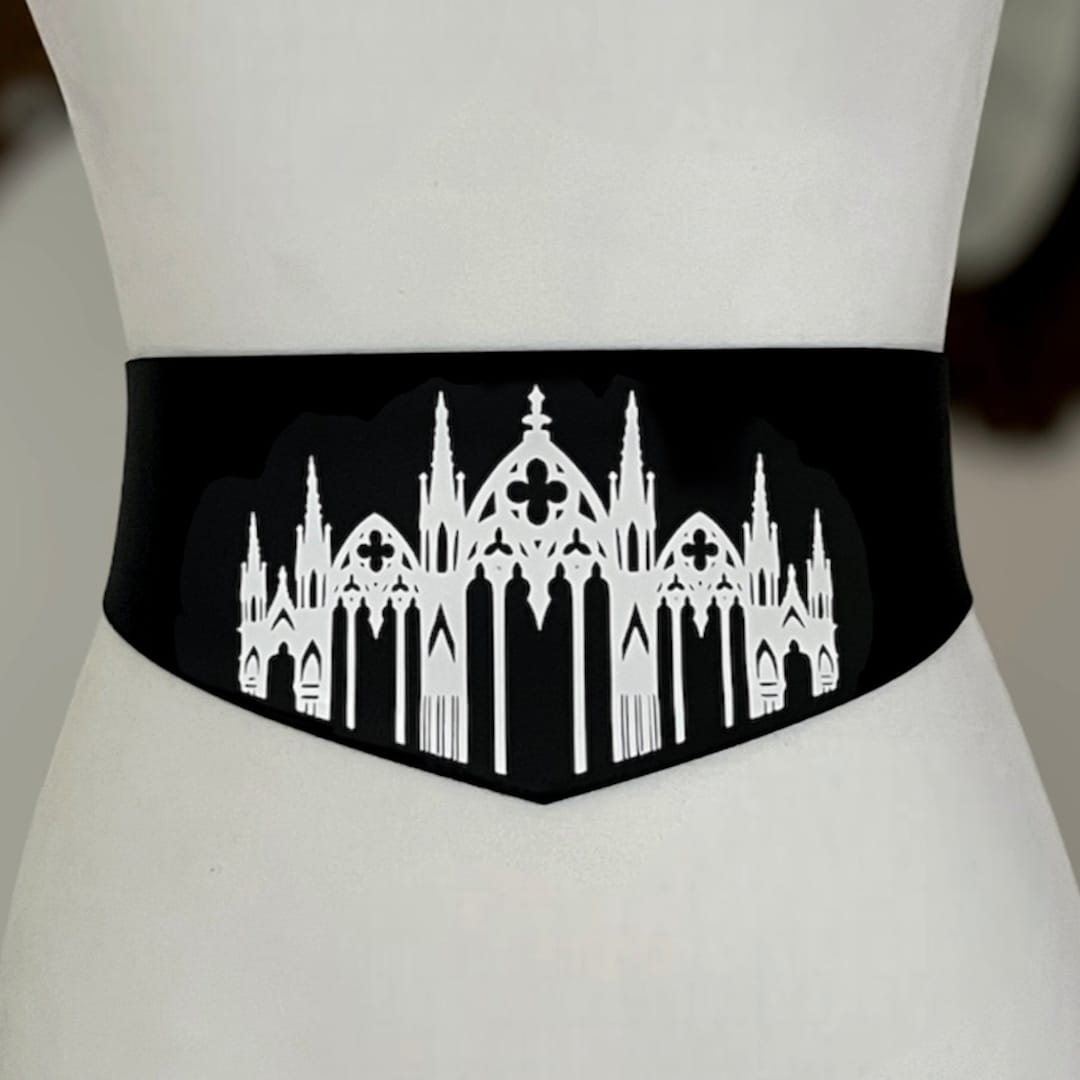 Victorian Gothic Cathedral Belt Votiva Design Victorian Belt Gothic ...