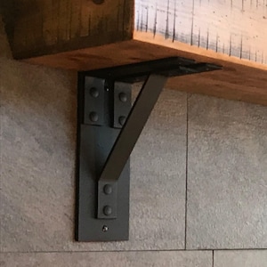 Heavy Iron Mantel Bracket, SOLD INDIVIDUALLY, Industrial Bracket ...