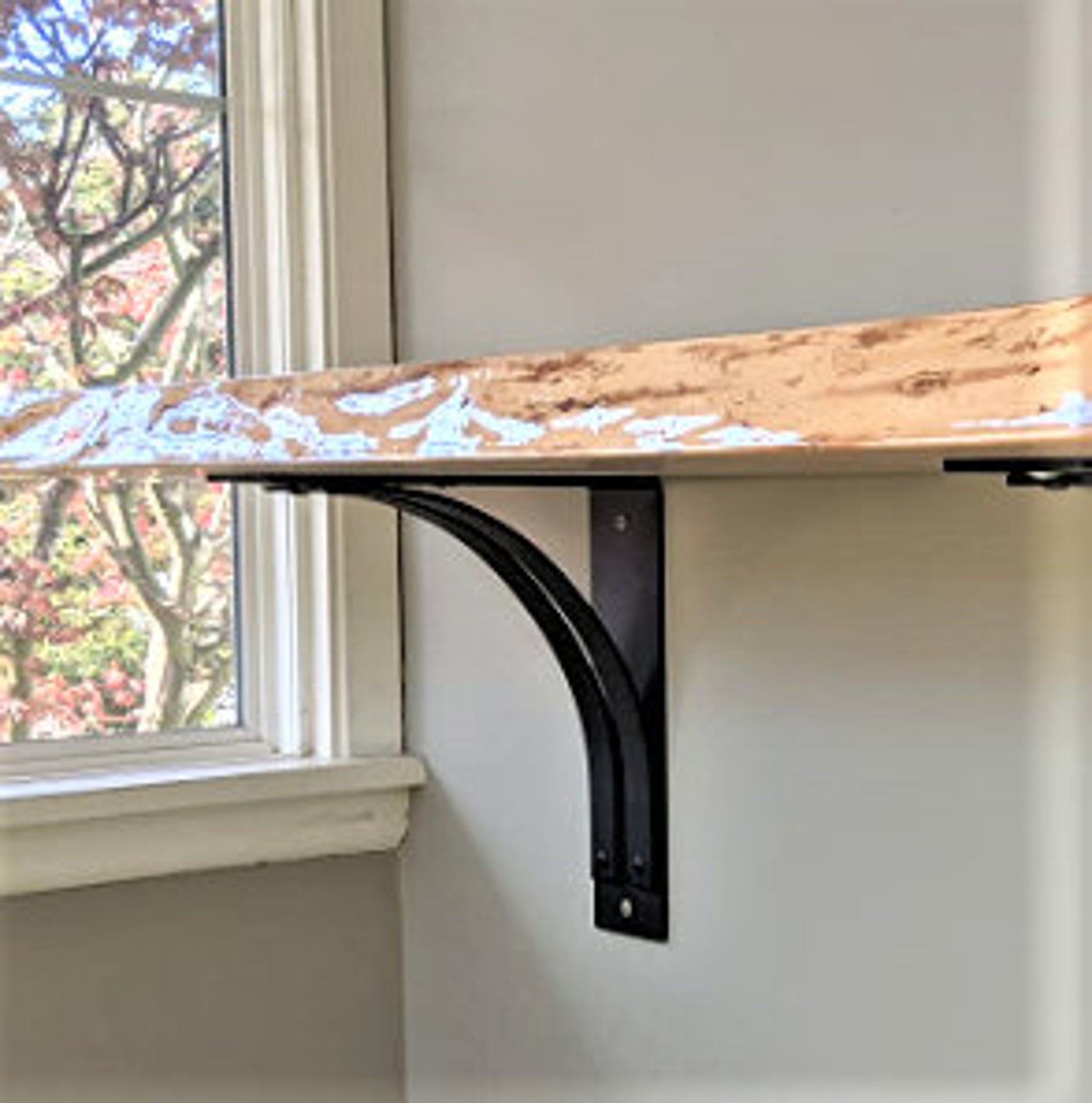 Farmhouse Mantel Bracket SOLD INDIVIDUALLY Rustic Mantel | Etsy