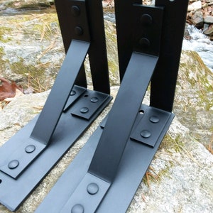 Heavy Iron Mantel Bracket, SOLD INDIVIDUALLY, Industrial Bracket ...