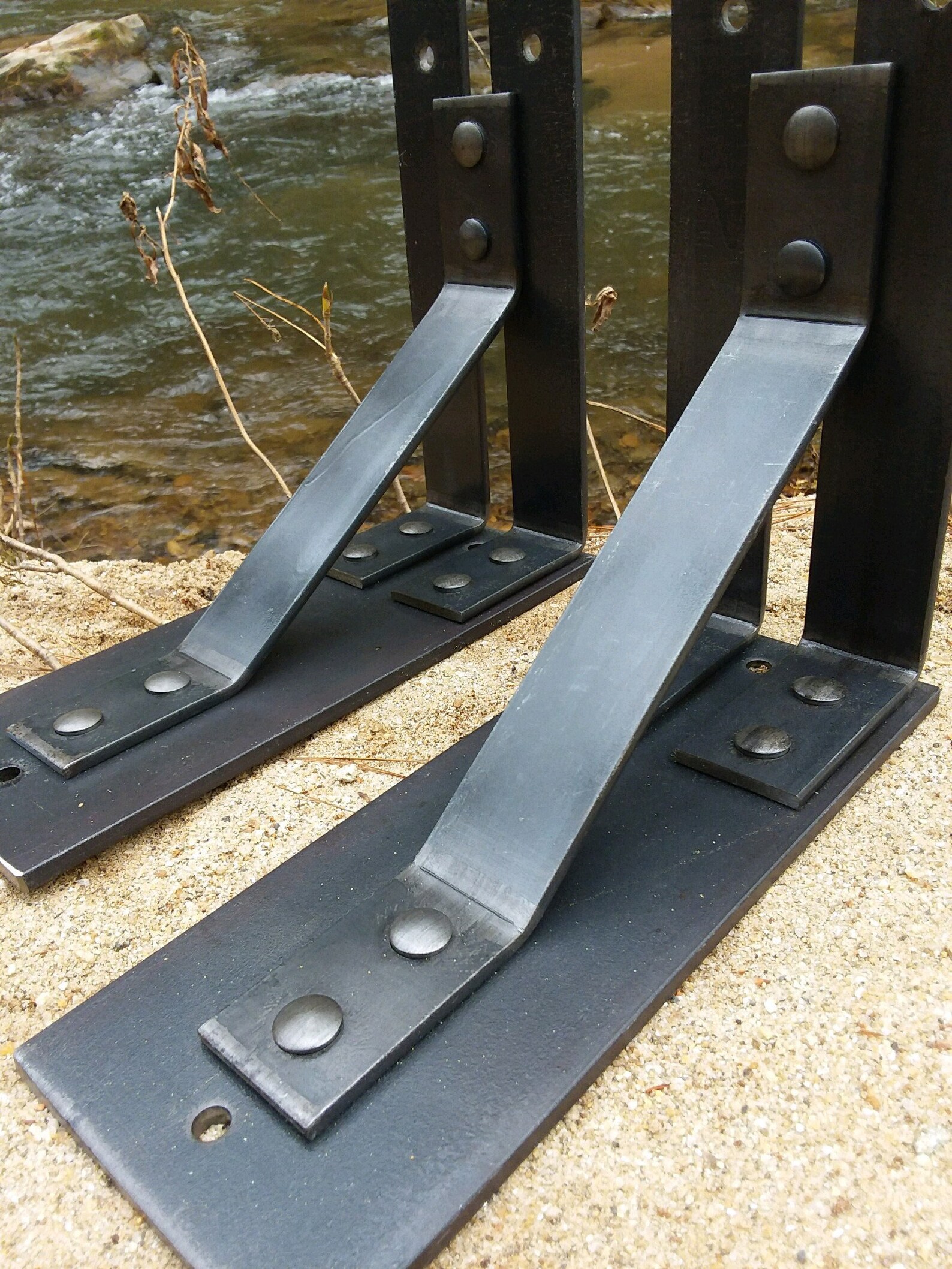 Heavy Iron Mantel Bracket SOLD INDIVIDUALLY Industrial - Etsy