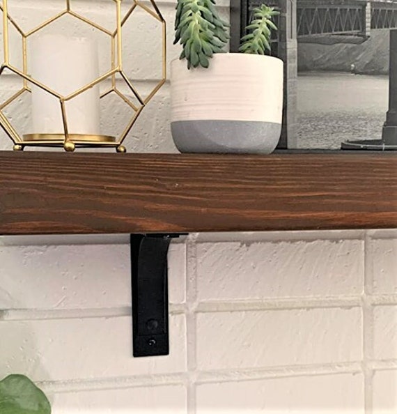 Farmhouse Shelf Bracket SOLD INDIVIDUALLY Rustic Mantel - Etsy