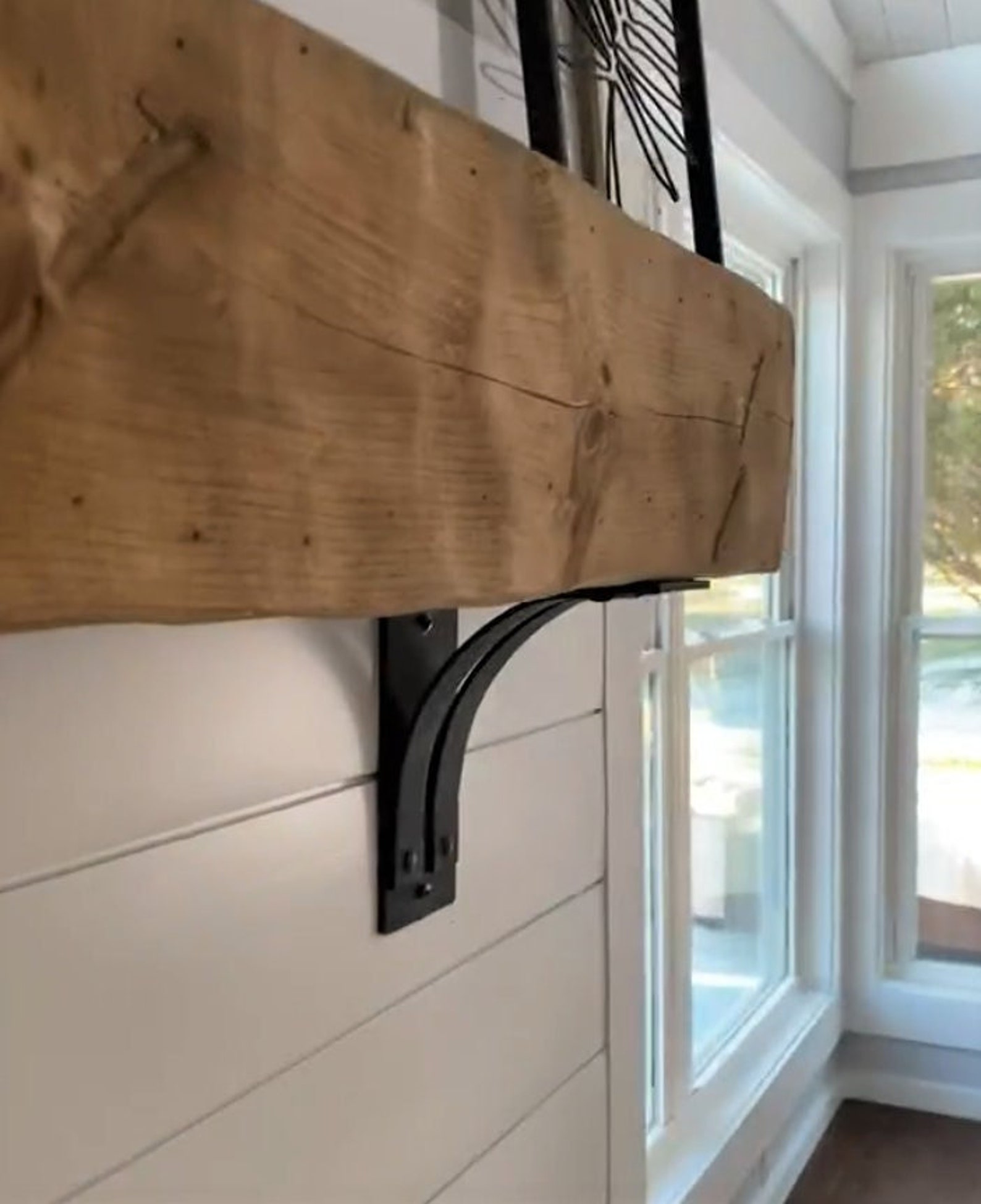 Farmhouse Mantel Bracket SOLD INDIVIDUALLY Rustic Mantel | Etsy