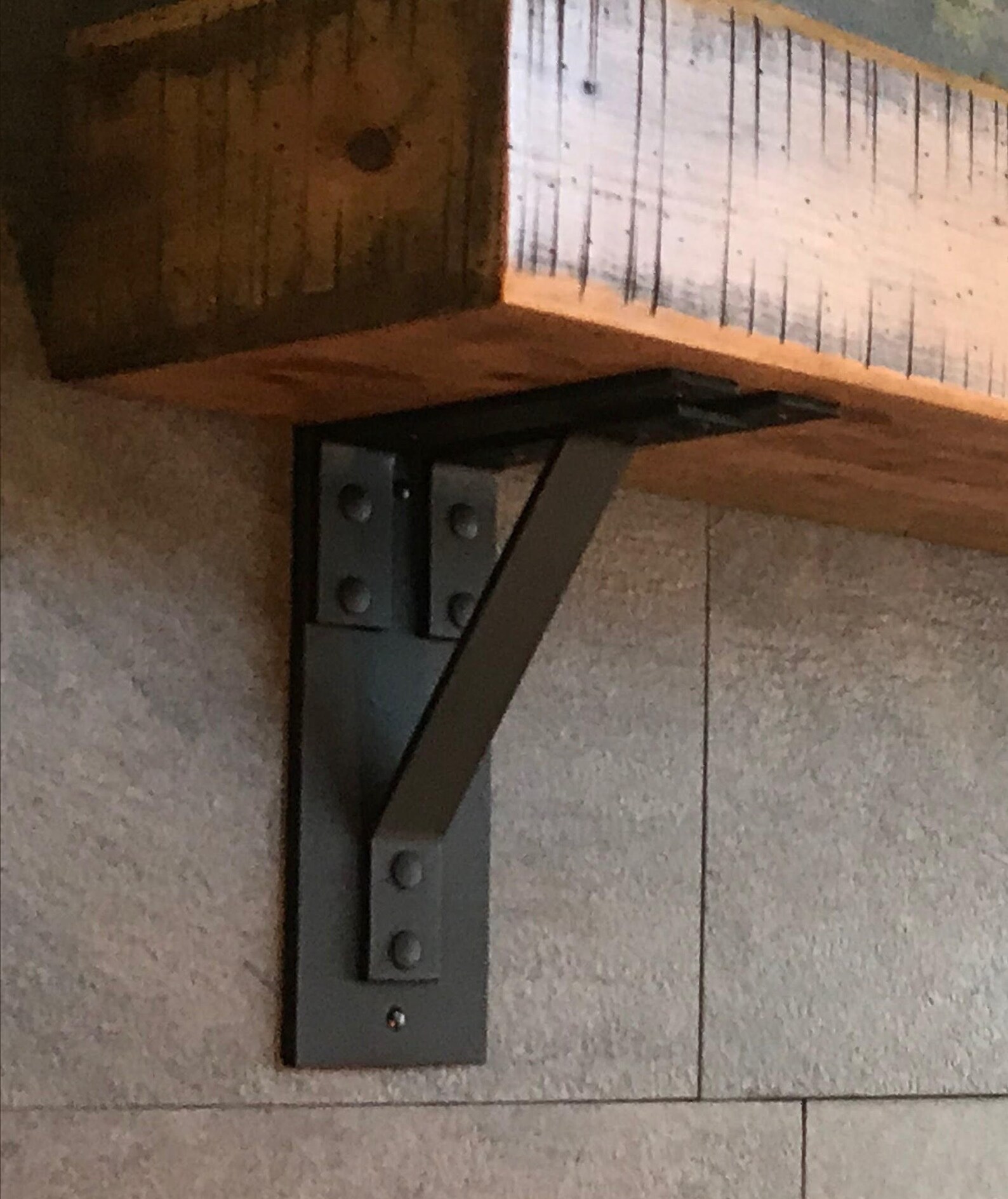 Heavy Iron Mantel Bracket SOLD INDIVIDUALLY Industrial - Etsy