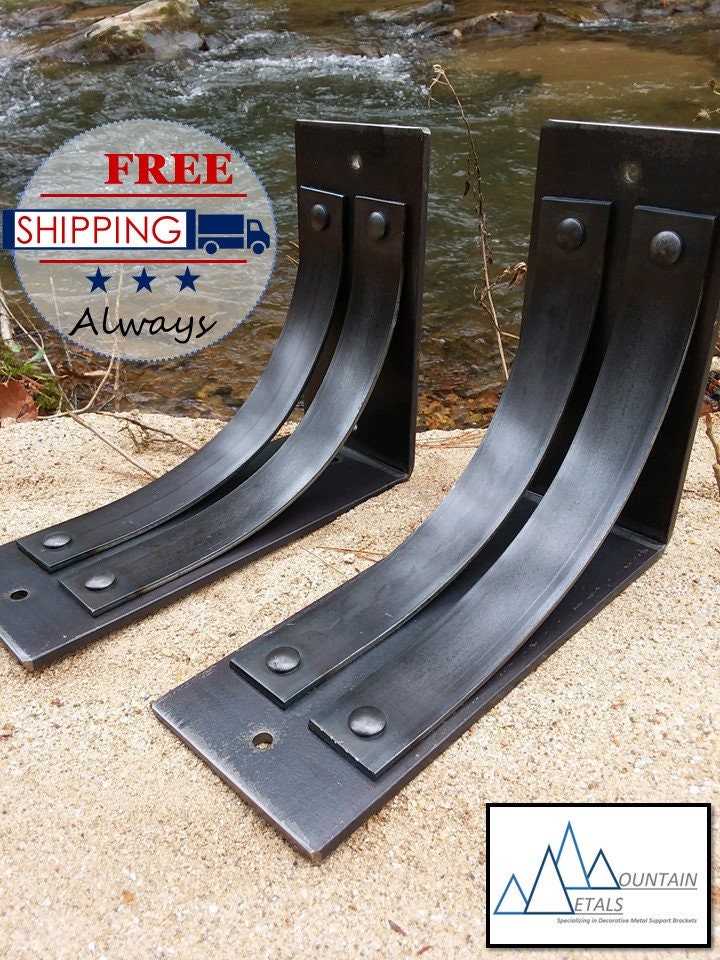 Countertop Support Bracket SOLD INDIVIDUALLY Heavy Steel - Etsy