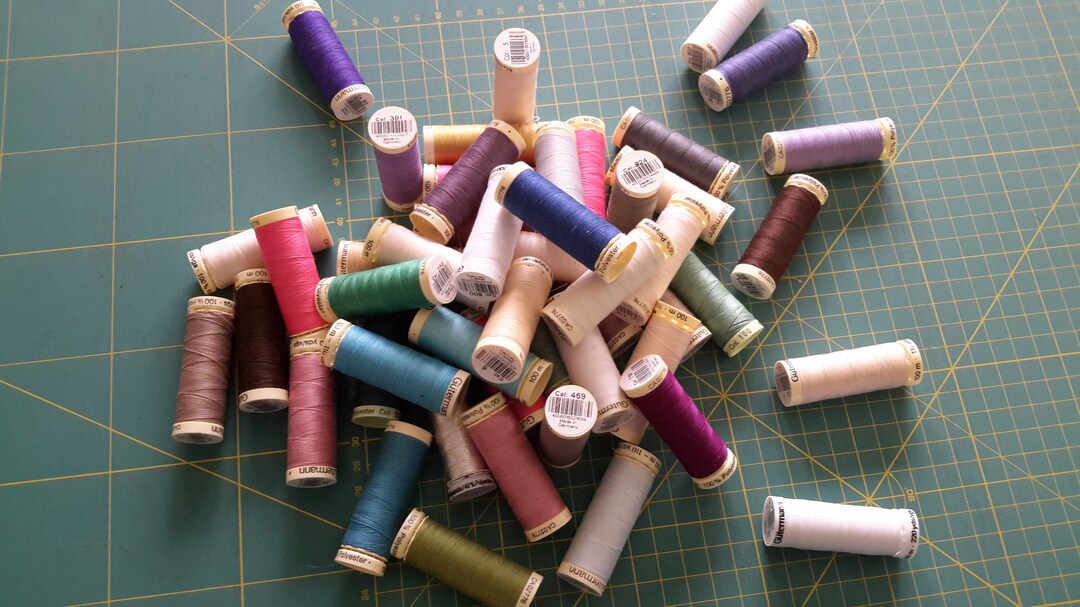 Gutermann Sewing Thread 100% Polyester Colors of Your Choice From 285 ...