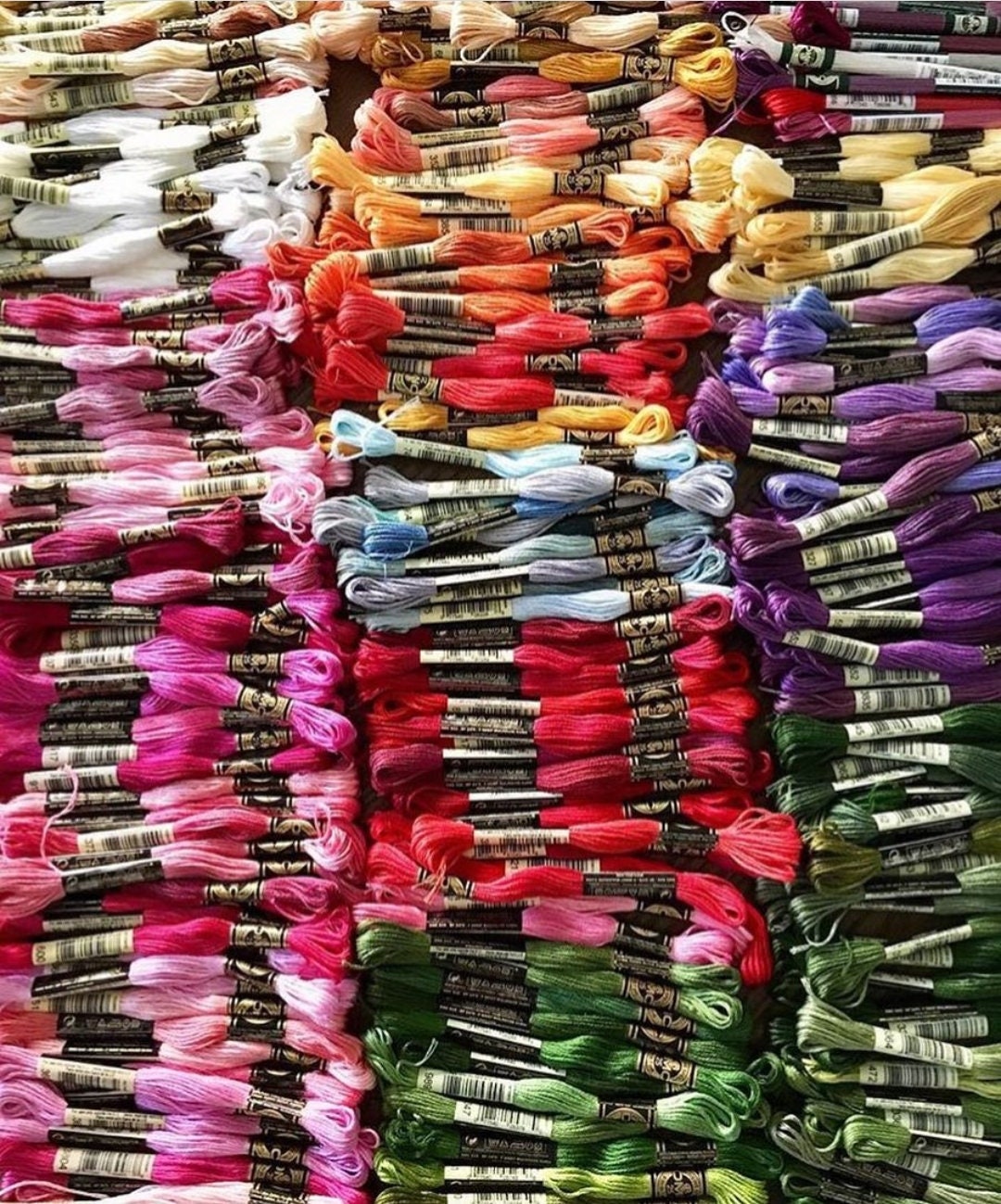 Mouliné DMC 8 Meter Skein, DMC Embroidery Thread, DMC Embroidery Cotton ...