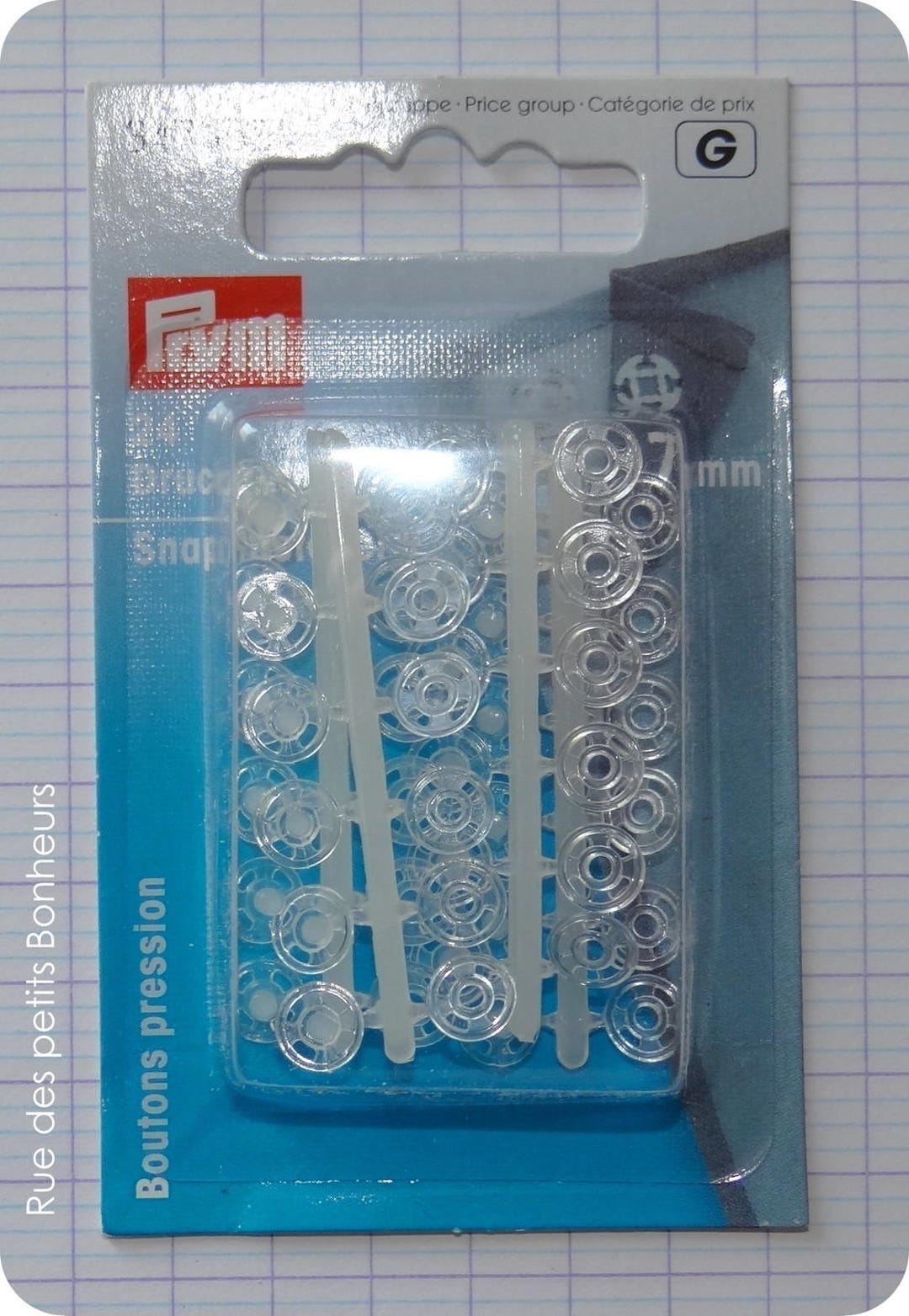 Transparent Sewing Snap Button 7 Mm PRYM 347 155 - Etsy