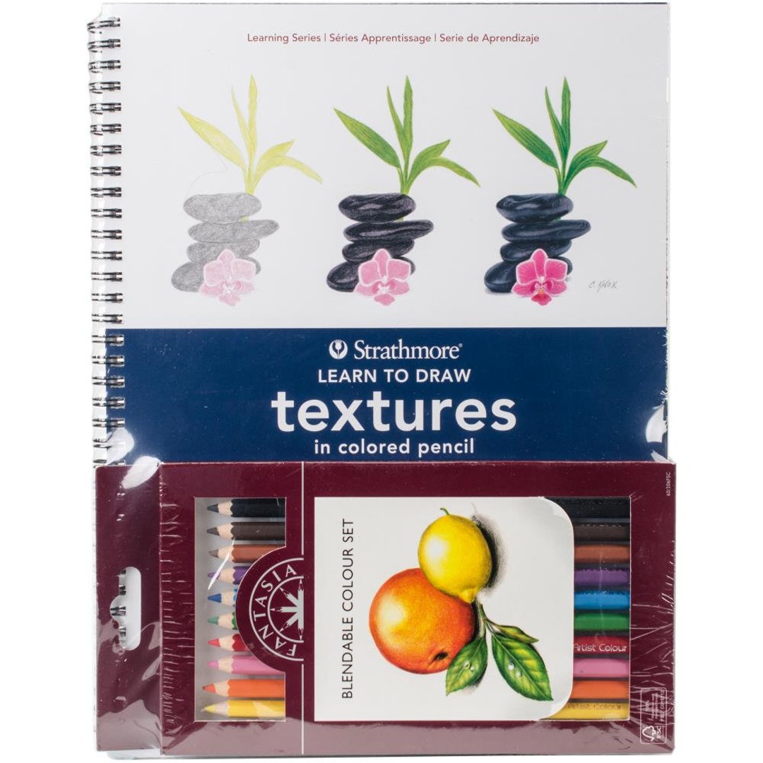 Strathmore- Learn to Draw Textures - Etsy