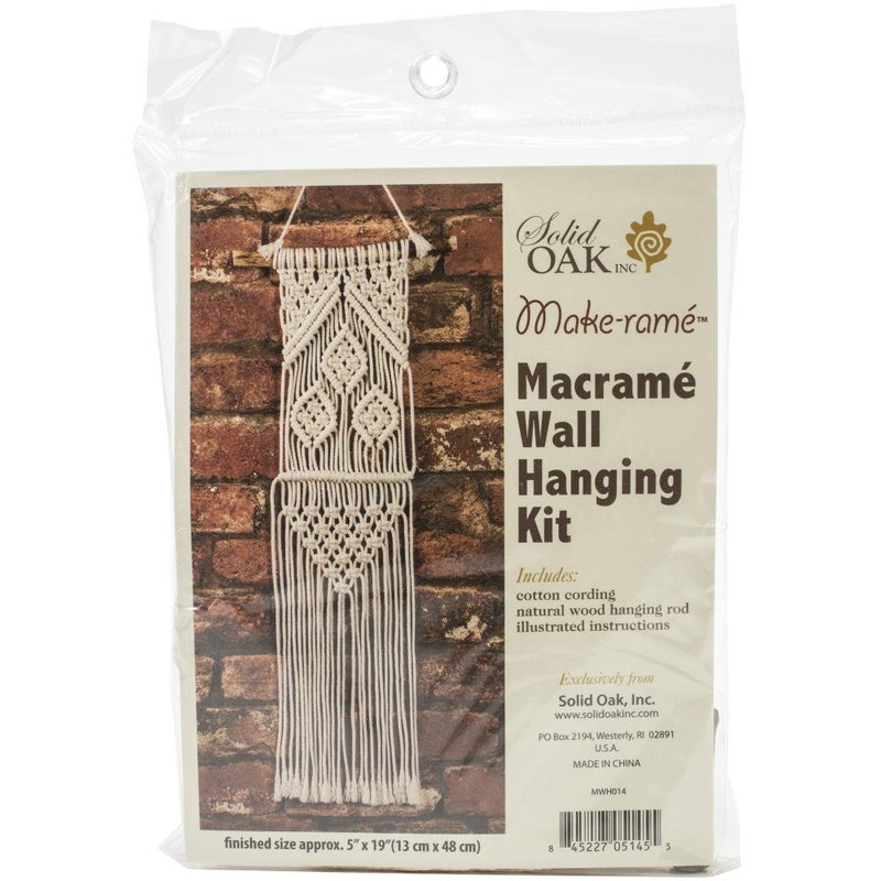 Macrame Wall Hanging Kit - Etsy