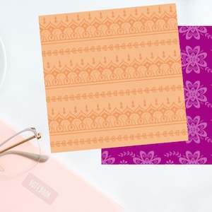 Seamless Indian Style Digital Paper Pack - 10 JPEG - Personal ...
