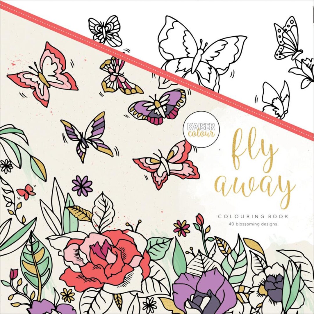 Fly Away Color Book - Etsy