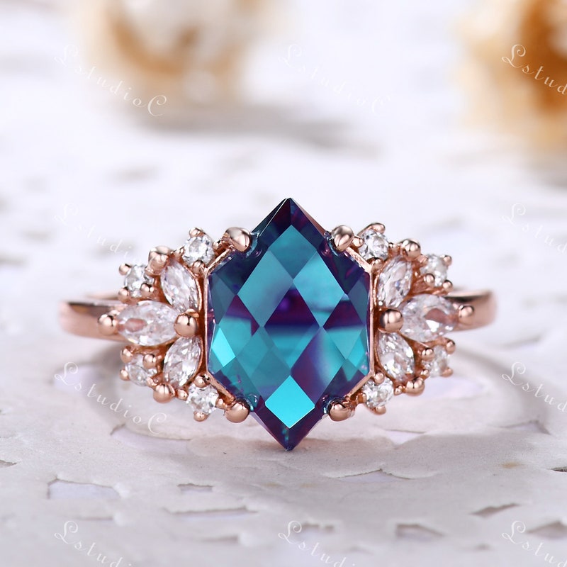 Edgy Engagement Ring - Etsy