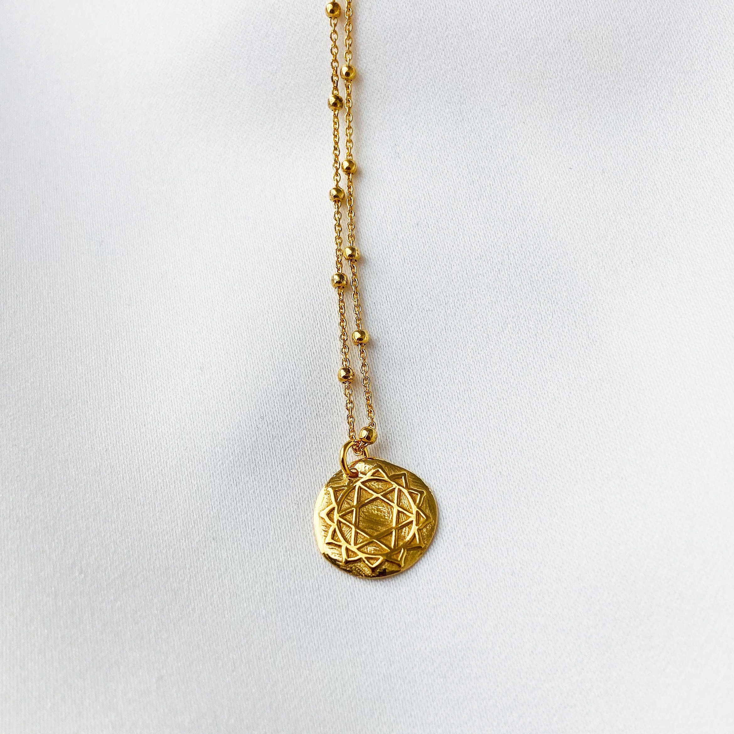 CHAKRA Necklace, Talisman Necklace, Handmade Yoga Jewelry, Hindu ...