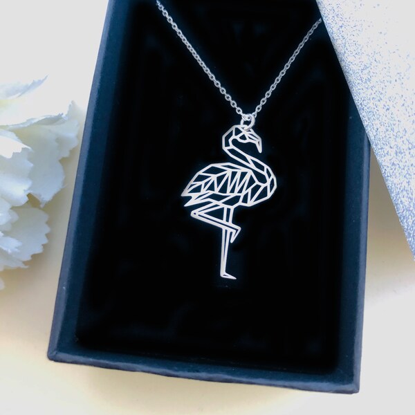 Flamingo Necklace - Etsy