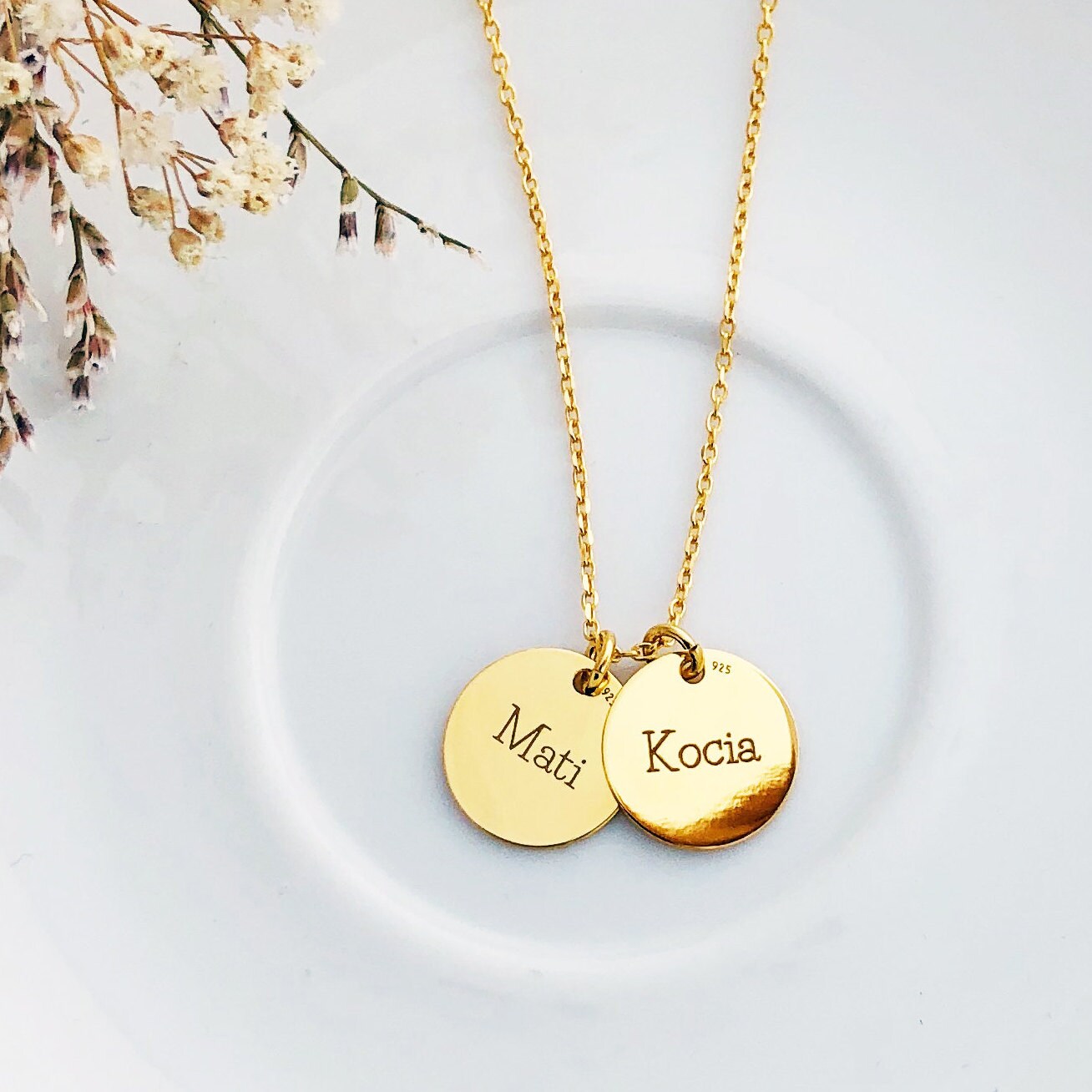 Collana nome per bambini personalizzato / Collana mamma / | Etsy