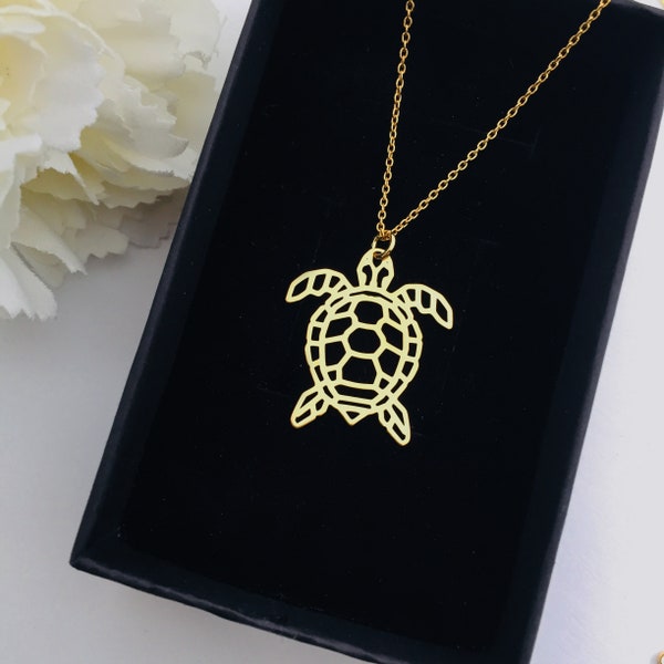 Tortoise Necklace - Etsy