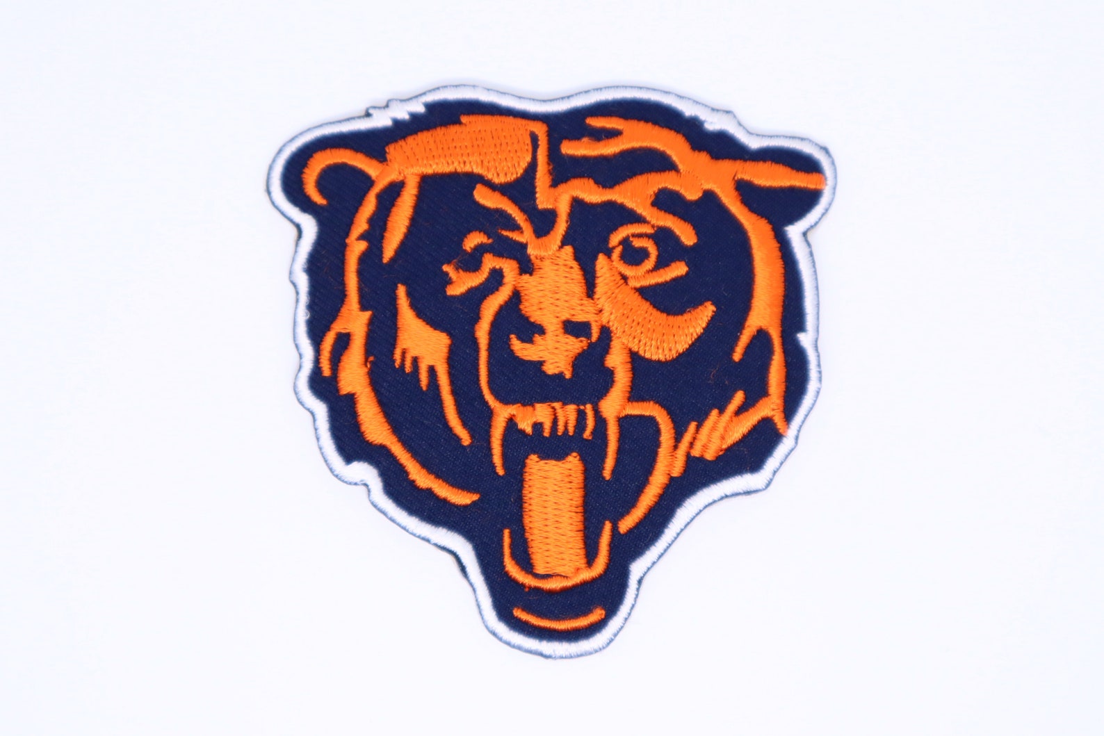 Chicago Bears Embroidered Iron On Patch | Etsy