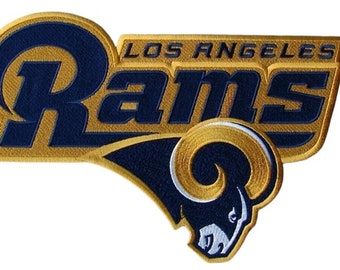 Rams Iron on Patch | Etsy