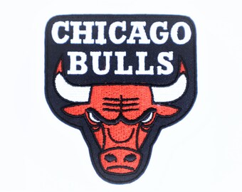 Chicago Bulls Iron on Patch | Etsy