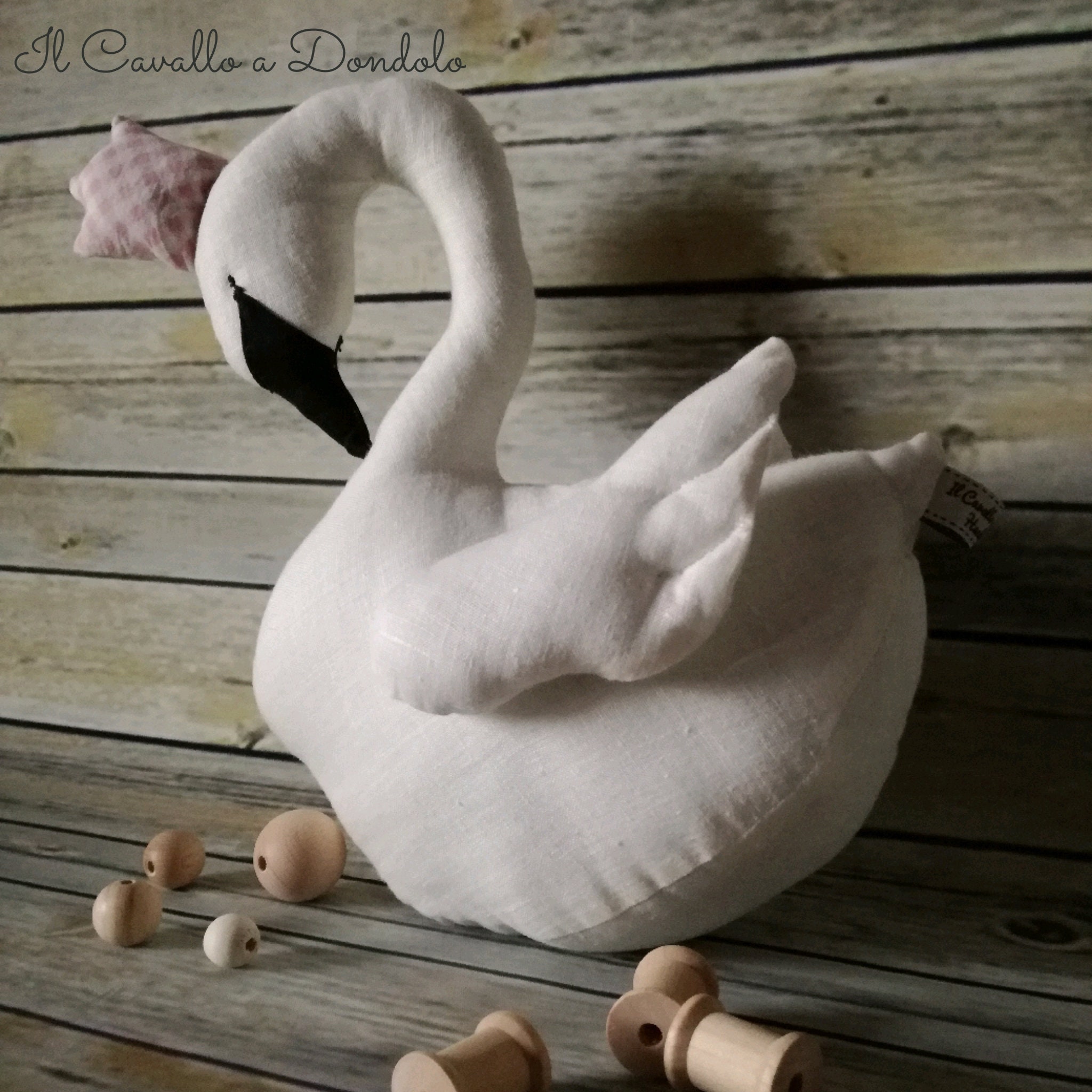 Princess White Swan Princess Doll With Pink Crown. - Etsy
