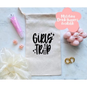 Girls Trip Favor Bag: Bachelorette Party Canvas Goodie Bag - Etsy