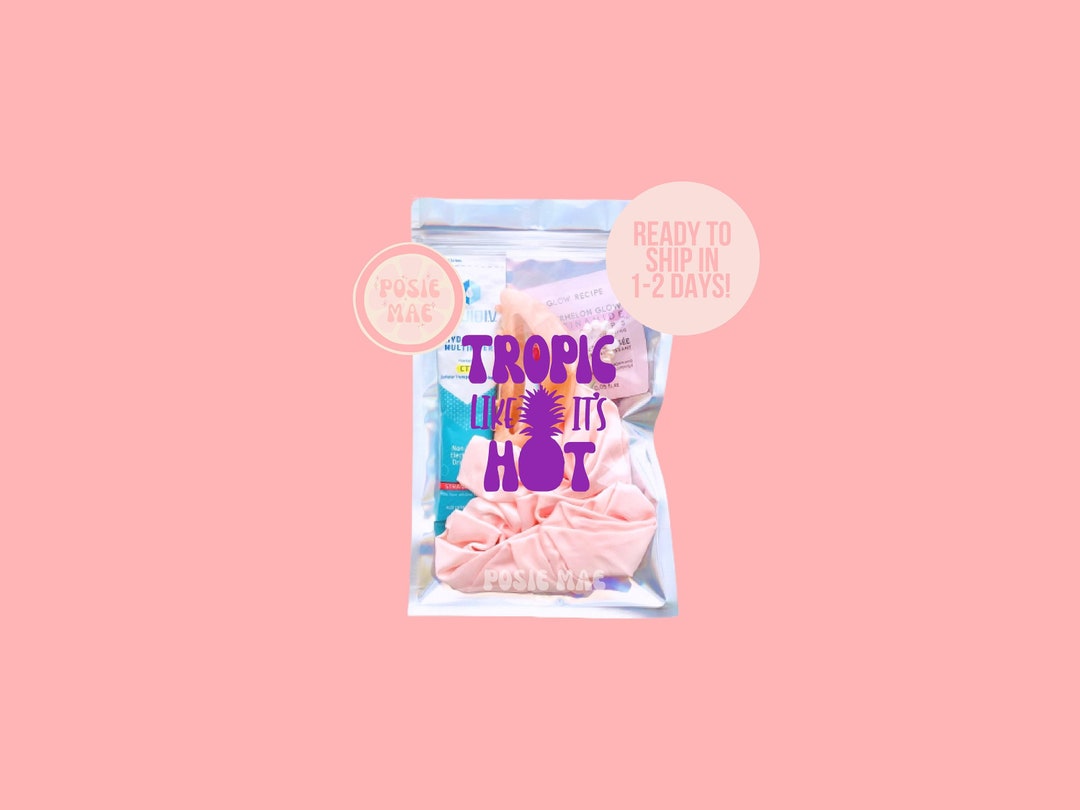 Tropic Like Its Hot Favor Bag: Beach Bachelorette Party Kit - Etsy
