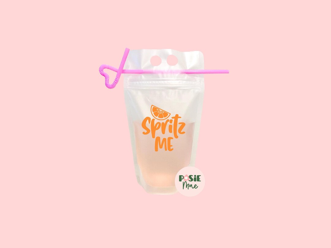 Spritz Me Drink Pouch: Custom Adult Party Favor - Etsy