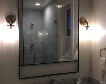 Industrial mirror | Etsy