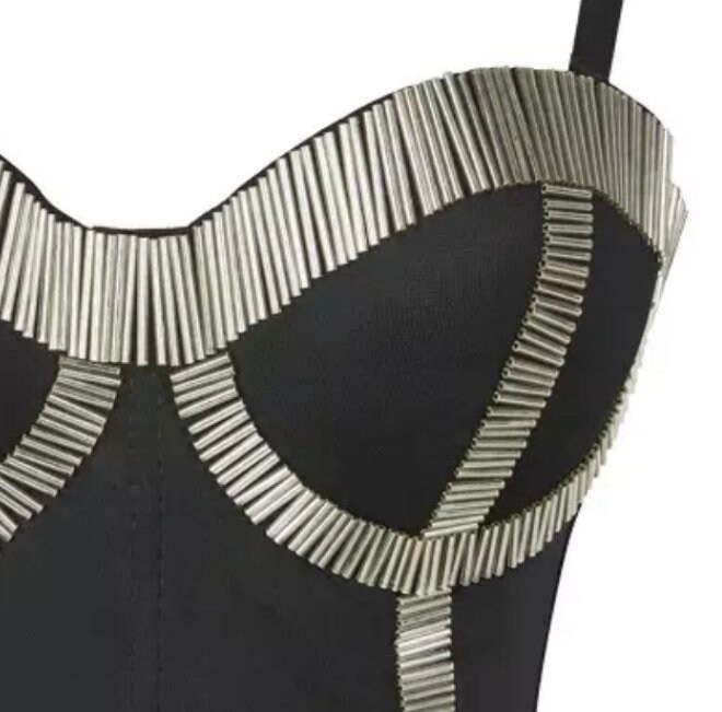 Metal Bustier Festival Accessories/ Burning Man/ | Etsy