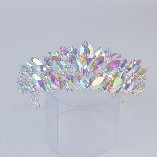 Iridescent Crown Festival Accessories/ Burning Man/ Rave/ - Etsy