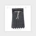 Leather Shoe Kilties FRINGE BLACK - Etsy