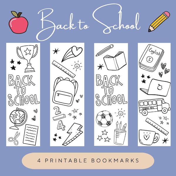 Printable Bookmark - Etsy