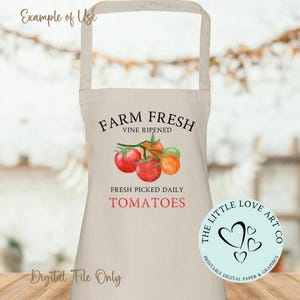 4 X Farm Fresh Tomato PNG Designs, Tomato Sublimation, Farm Fresh ...