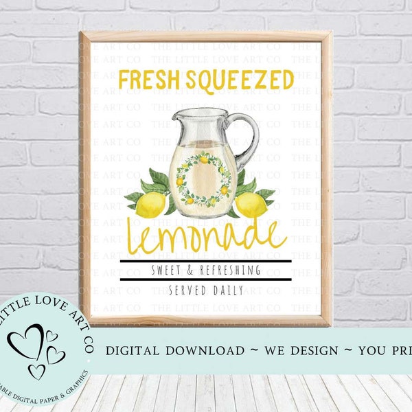 Lemonade Sign - Etsy