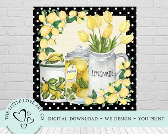 Lemonade Stand Summer Lemons Instant Digital Download - Etsy