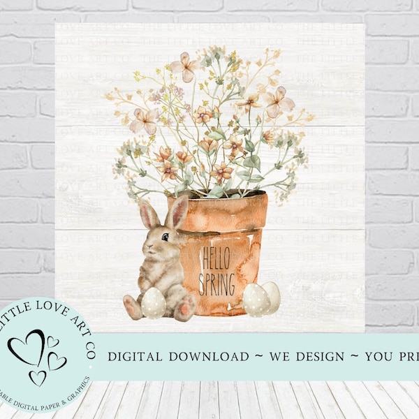 Easter Bunny Clip - Etsy