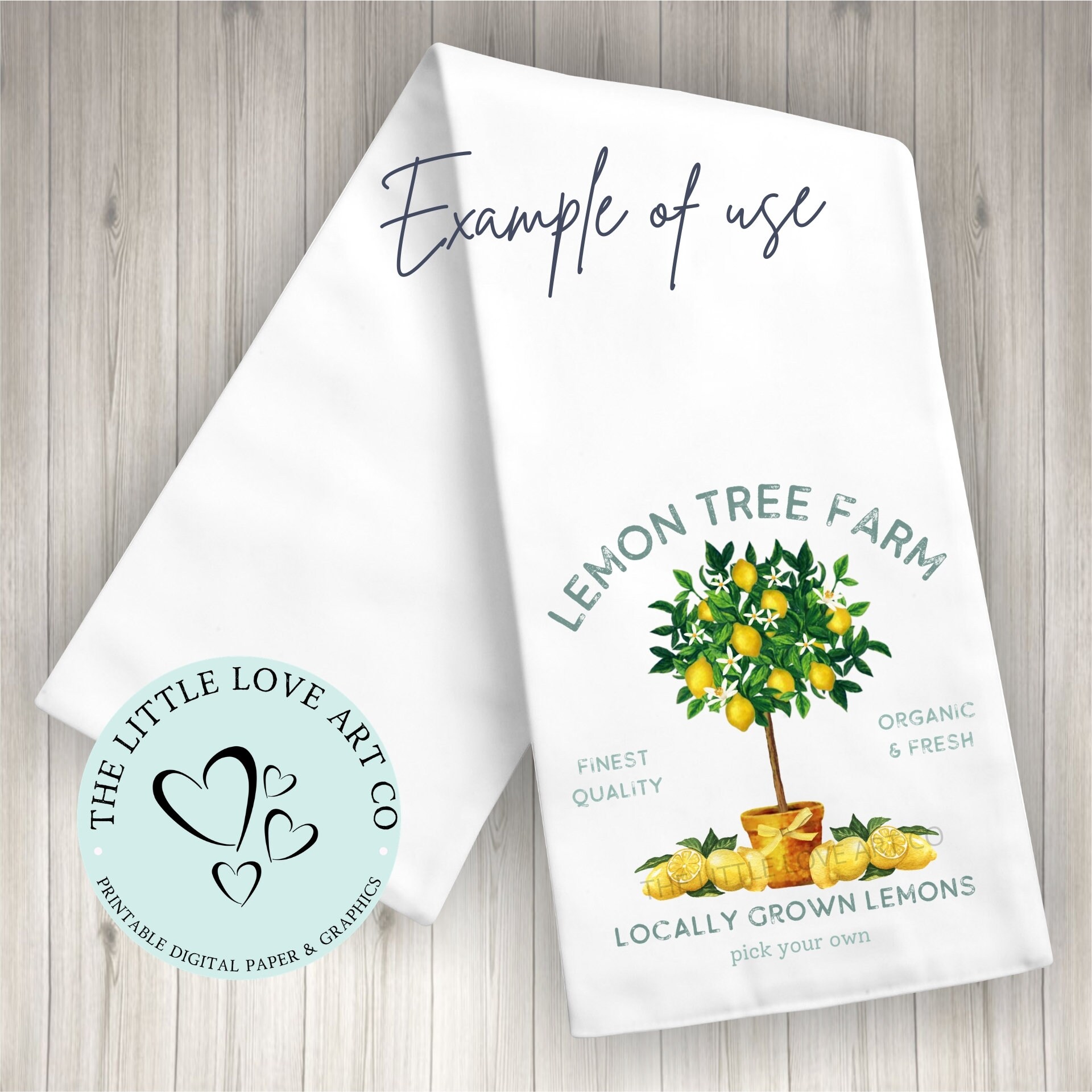 Lemon Tree Farm Sign Design Farmers Market Lemons Png Summer | Etsy