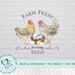 Farm Fresh Eggs Chicken Sign Design, Farmhouse Decor, Free Range Eggs ...