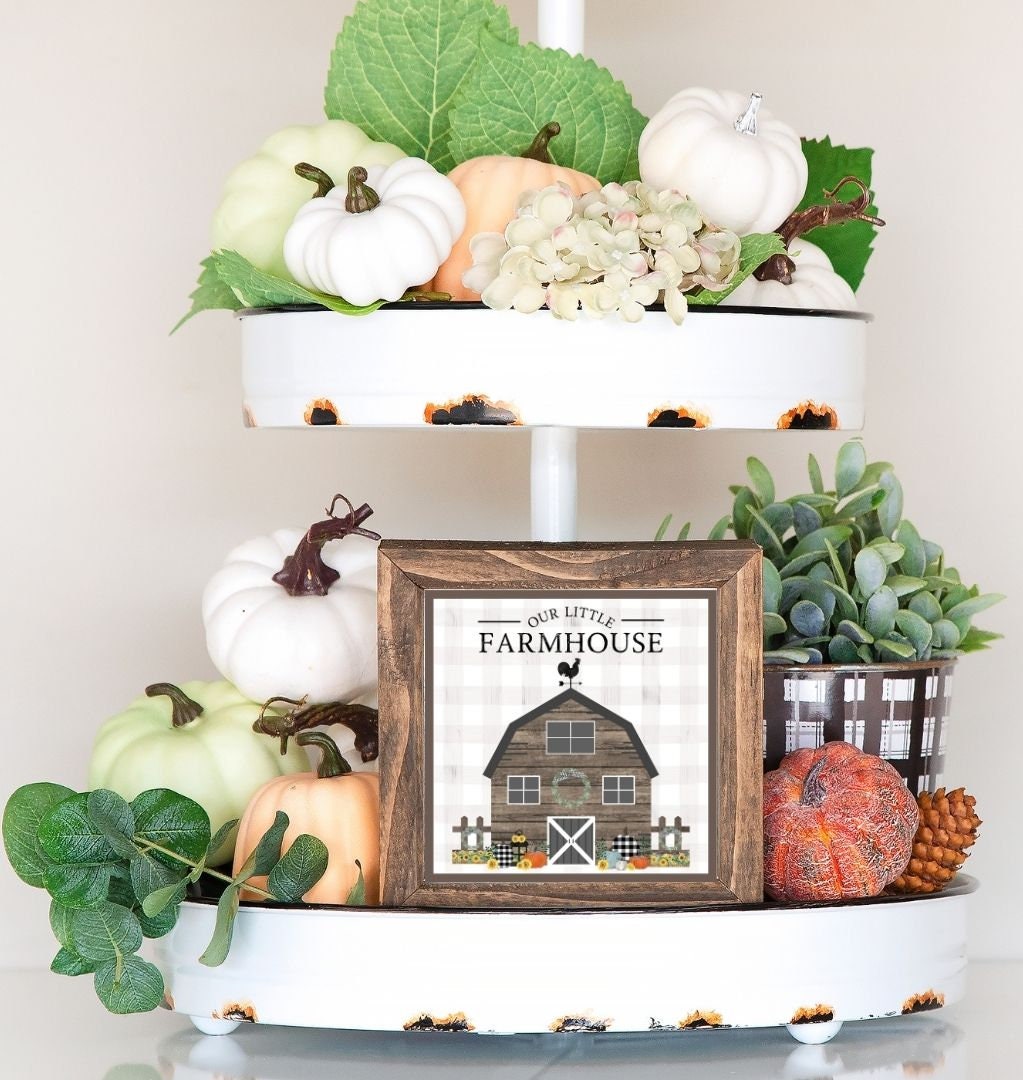 Fall Farmhouse Barn Design Farmhouse Country Decor | Etsy