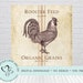 Rooster Feed Chicken Sign Design, Farmhouse Decor, Printable, PNG ...