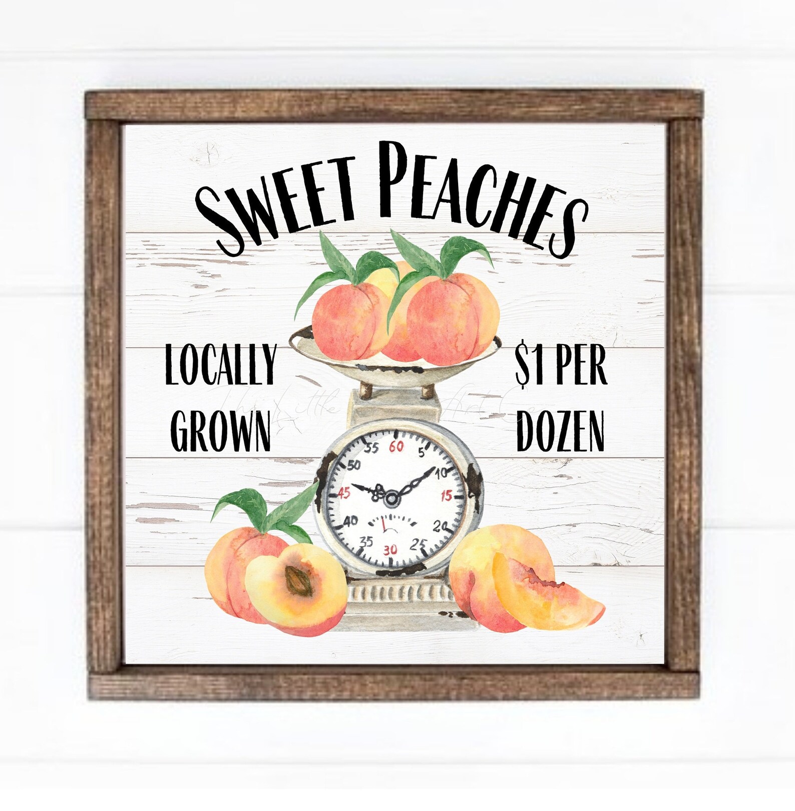 Sweet Peaches Farmhouse Design Peaches Sign Farmhouse Decor - Etsy