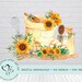 Sunflower Kitchen PNG, Rustic Home, Country Farmhouse Sublimation ...