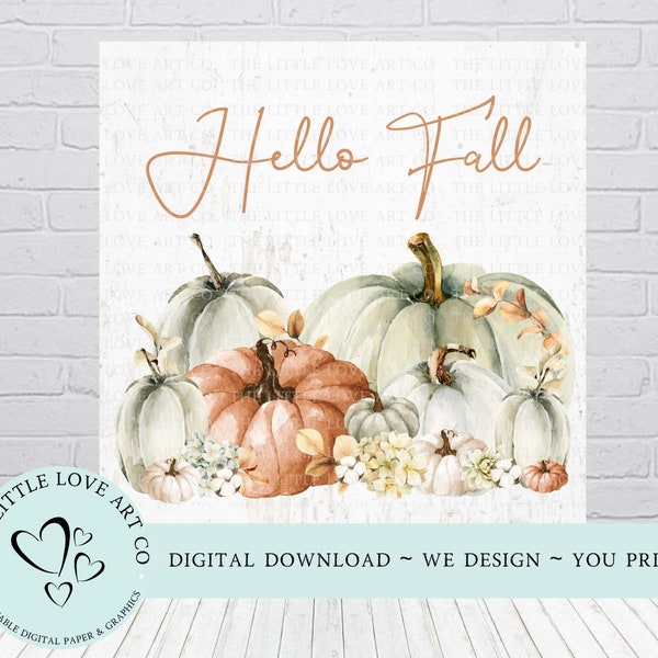 Fall Pumpkin Sign - Etsy