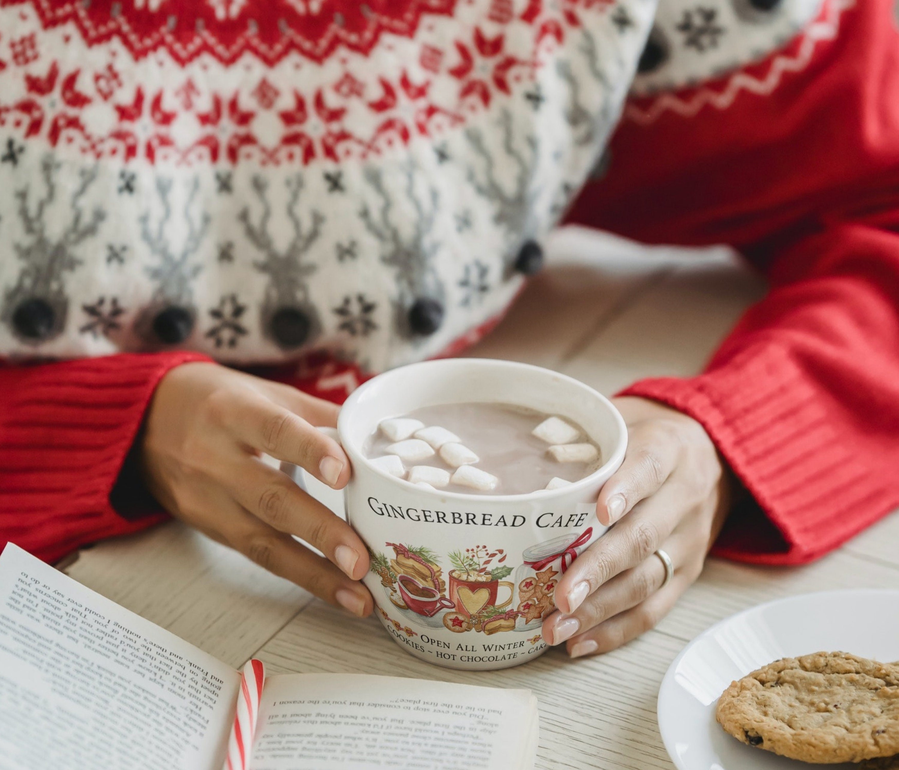 Rustic Gingerbread Cafe Christmas Sign Christmas Gingerbread - Etsy