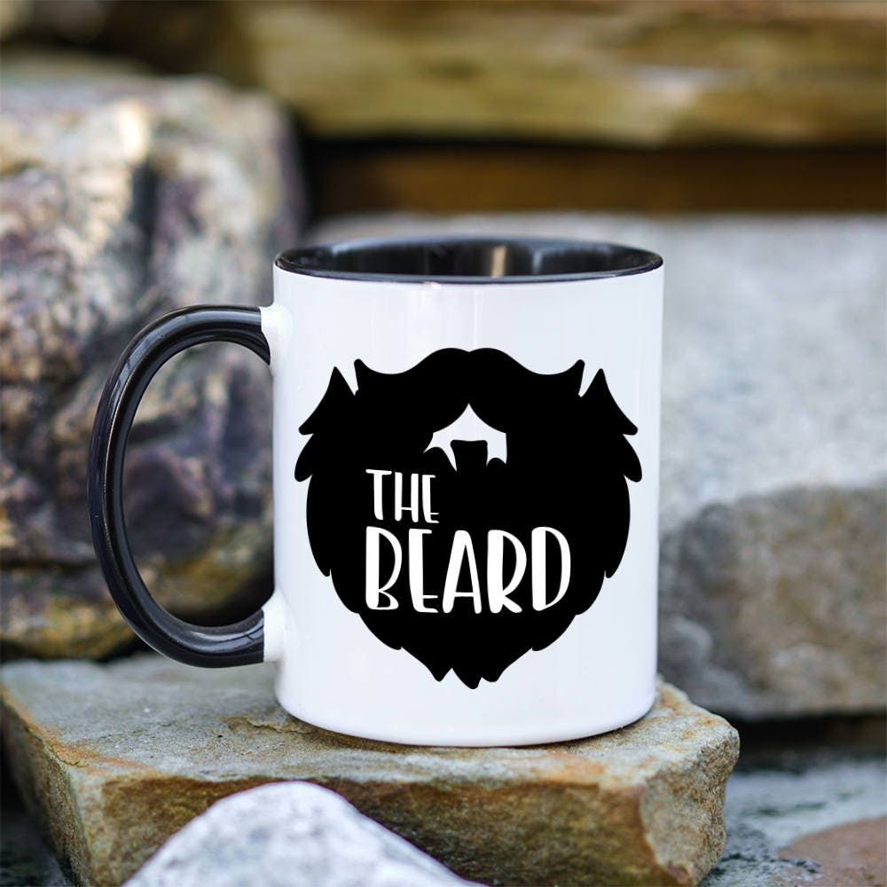 Beauty and the Beard Mug Set, Couples Gift Mugs, His and Hers Mug Set ...