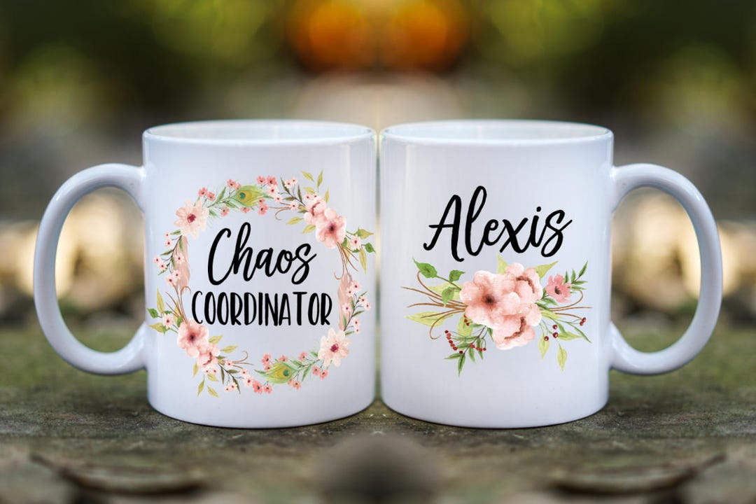 Chaos Coordinator Mug, Wedding Planner Mug, Wedding Planner Gift, Event ...