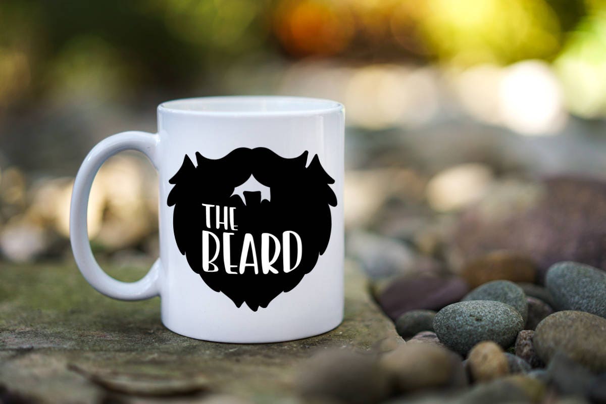 Beauty and the Beard Mug Set, Couples Gift Mugs, His and Hers Mug Set ...