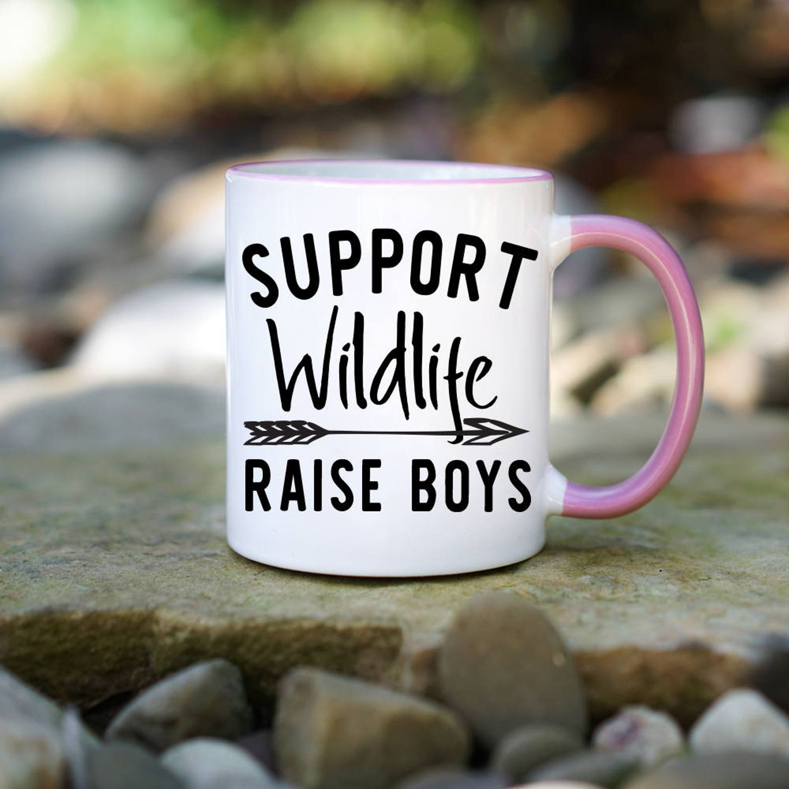 Support Wildlife Raise Boys Mug, Boy Mom Gift, Funny Coffee Mug, Mug ...