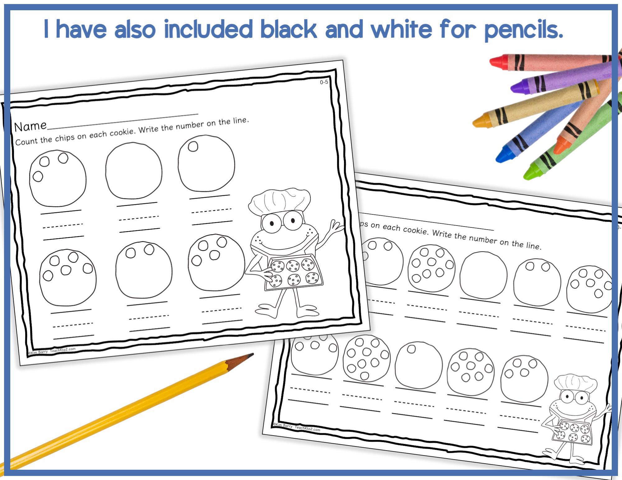 Counting and Writing Numbers 0-10 for Kindergarten Small Group Math ...